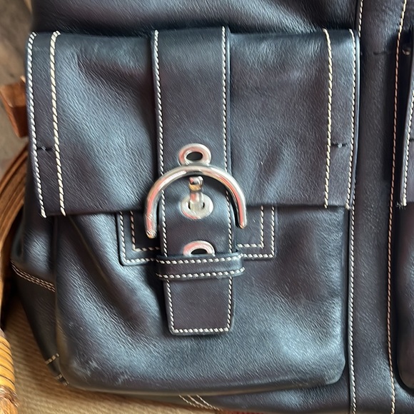 Coach | Bags | Coach Large Black Leather Soho Tote Bag F6468 | Poshmark
